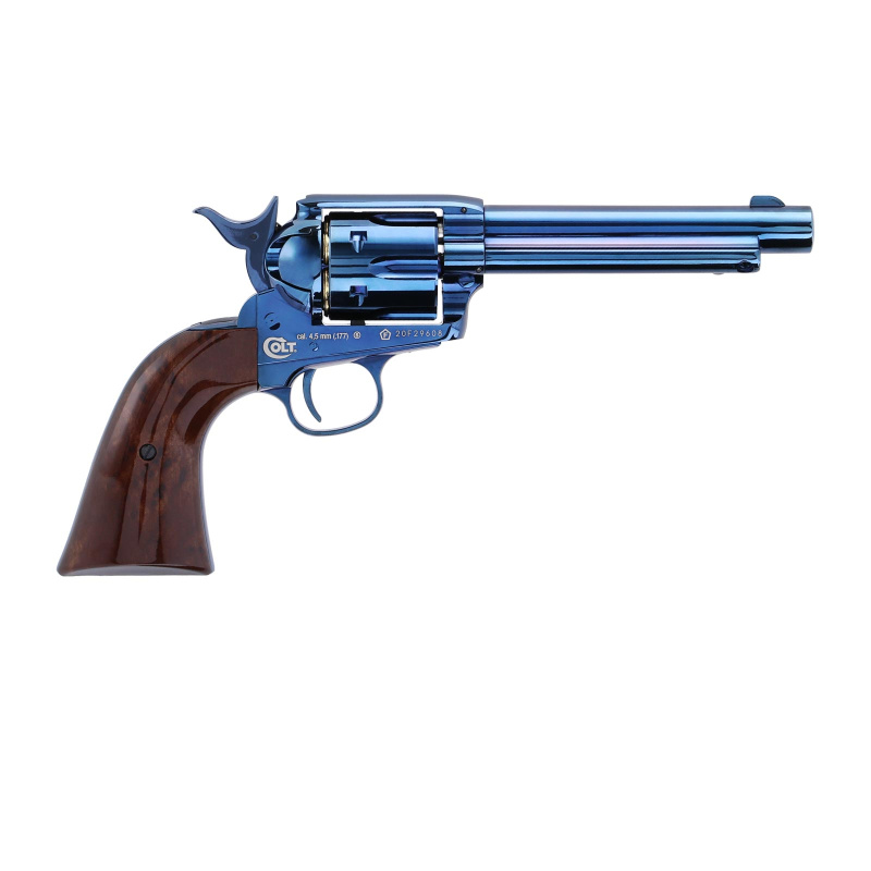 Komplettset Colt Single Action Army® 45 blue Co2-Revolver Kaliber 4,5
