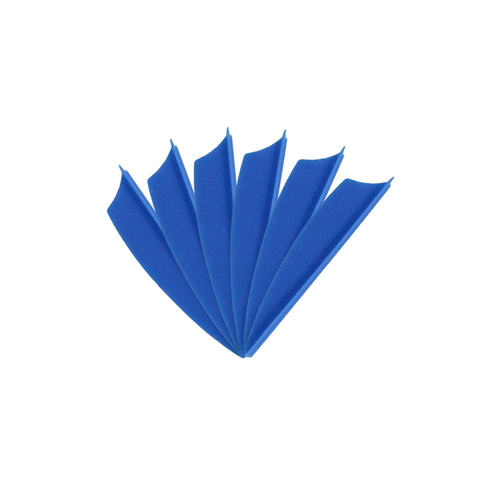 6-er Pack Hawk TPU Shield Vanes 1,75" Dunkelblau
