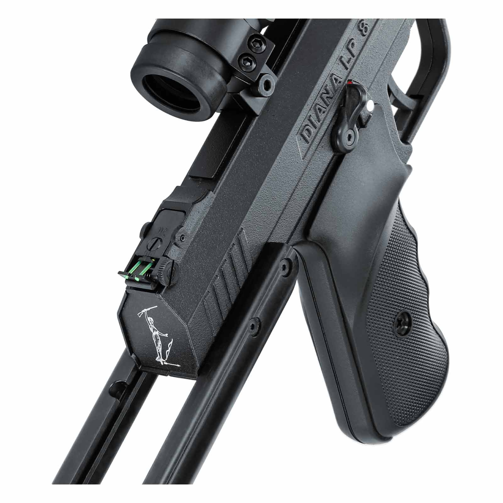 Diana LP8 Magnum Tactical Set - 4,5 mm Diabolo (P18) + Red Dot + Koff