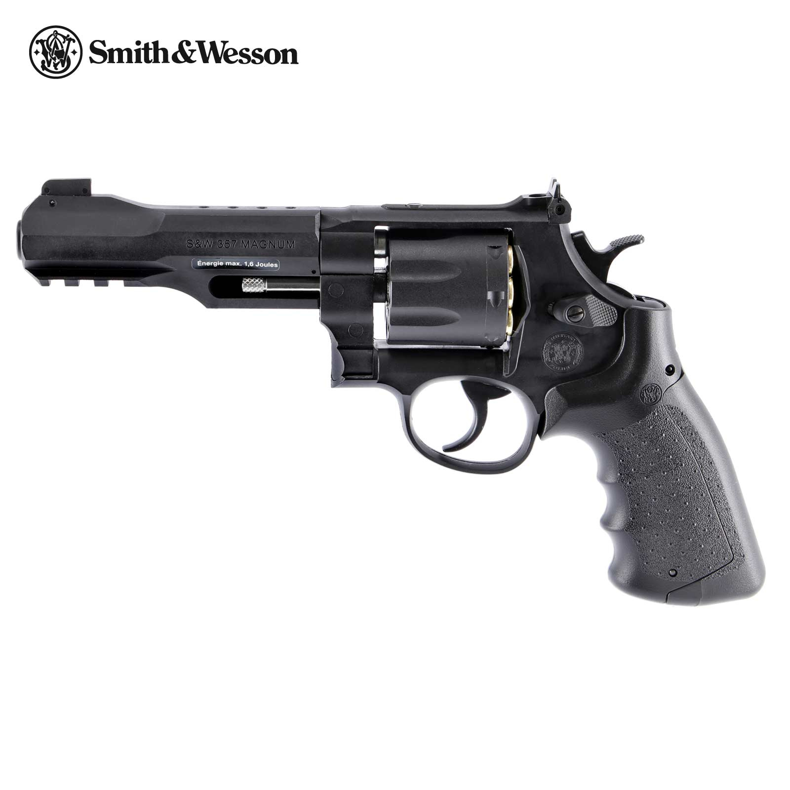 Smith & Wesson M&P R8 Softair-Co2-Revolver Schwarz Kaliber 6 mm BB (P