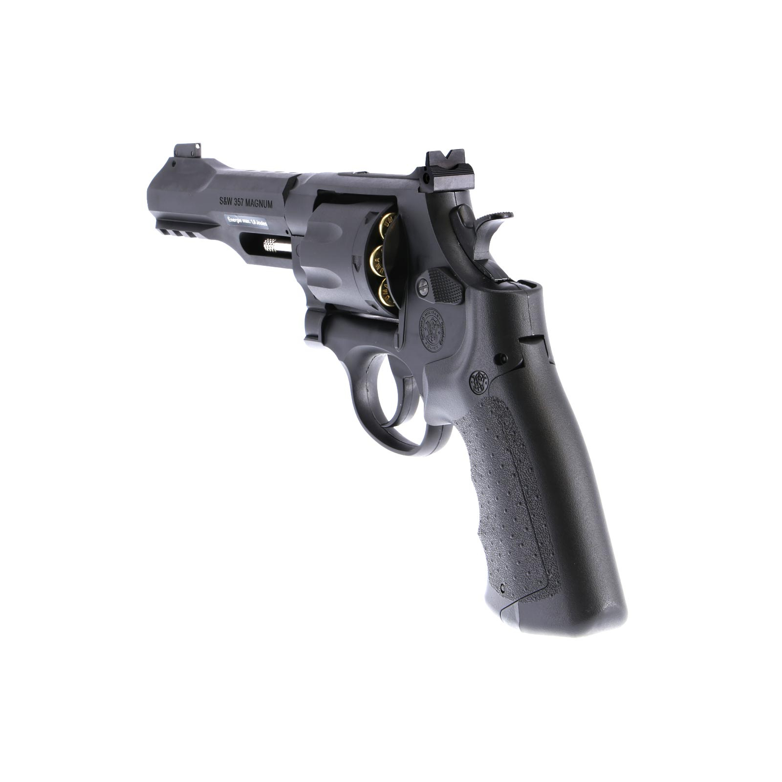 Komplettset Smith & Wesson M&P R8 Softair-Co2-Revolver Schwarz Kalibe