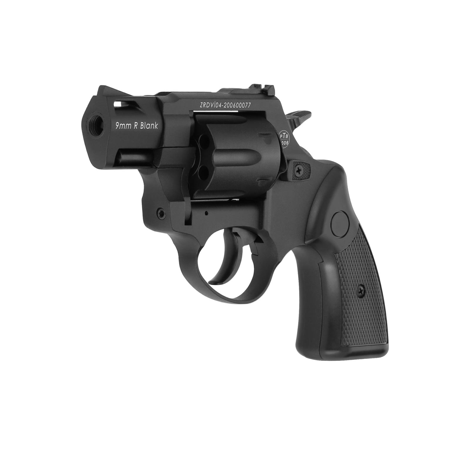 SET Zoraki R2 2 Zoll Lauf Schreckschuss Revolver Schwarz 9 mm R.K. (P