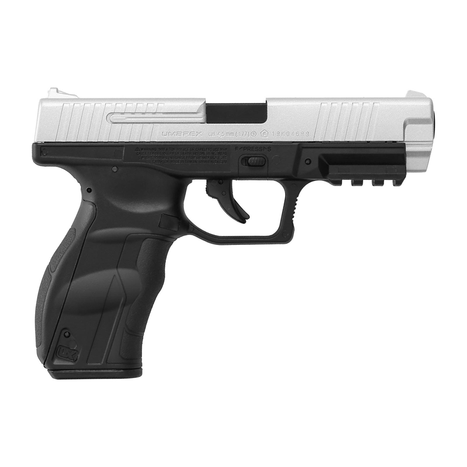 Superset Umarex 40XP 4,5 mm Stahl BB Bicolor Blowback Co2-Pistole (P1