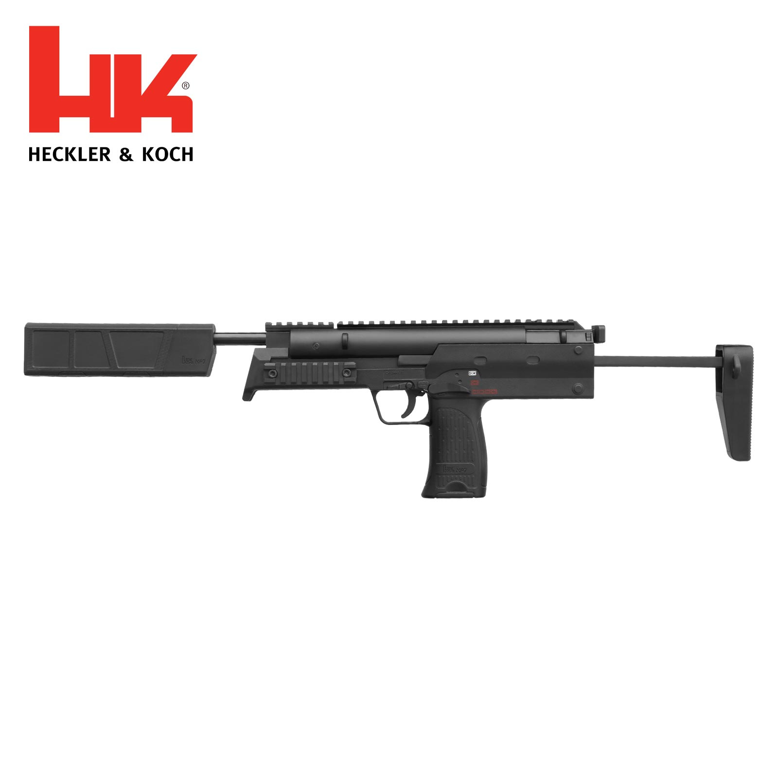 Heckler & Koch MP7 SD Kaliber 4.5 mm Diabolo | 4komma5.de