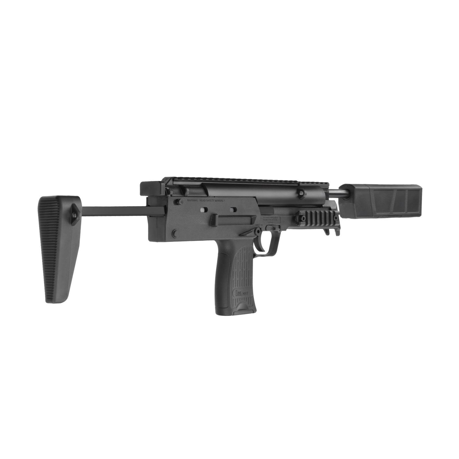 Heckler & Koch MP7 SD Kaliber 4.5 mm Diabolo | 4komma5.de