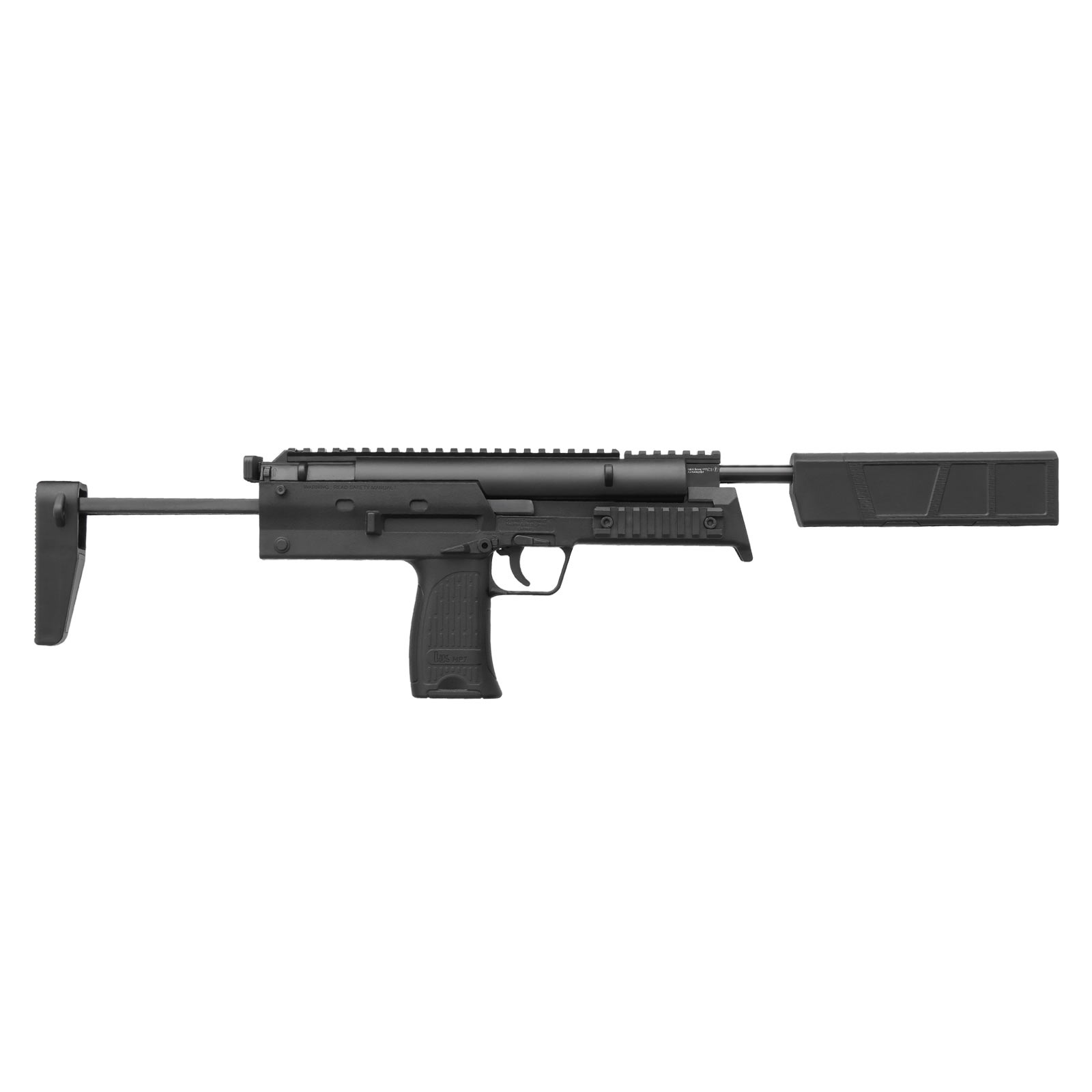 Heckler & Koch MP7 SD Kaliber 4.5 mm Diabolo | 4komma5.de