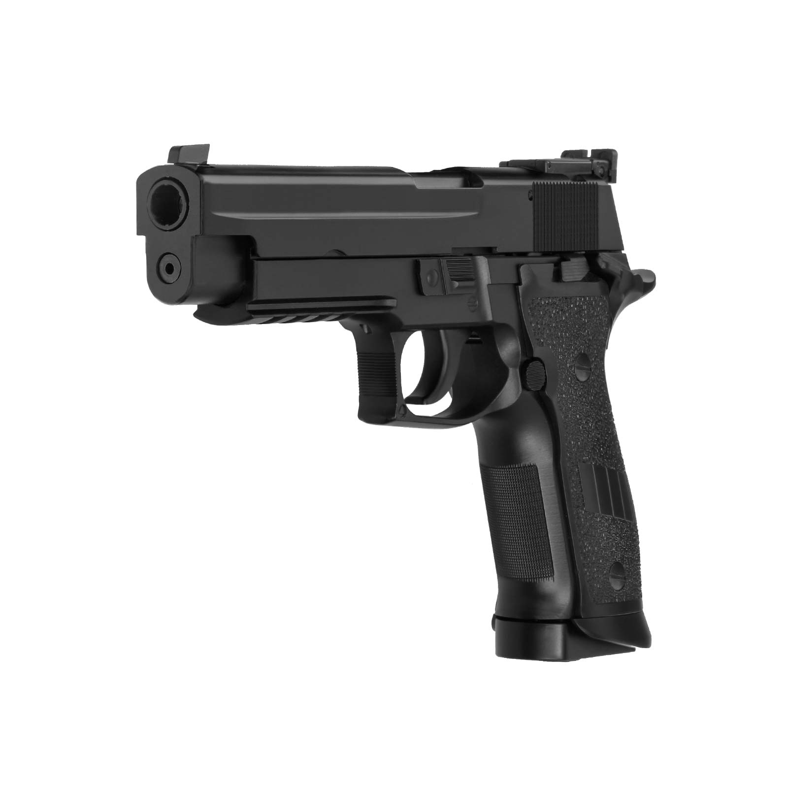 KWC P226 Match Vollmetall Softair-Co2-Pistole Schwarz Kaliber 6 mm BB