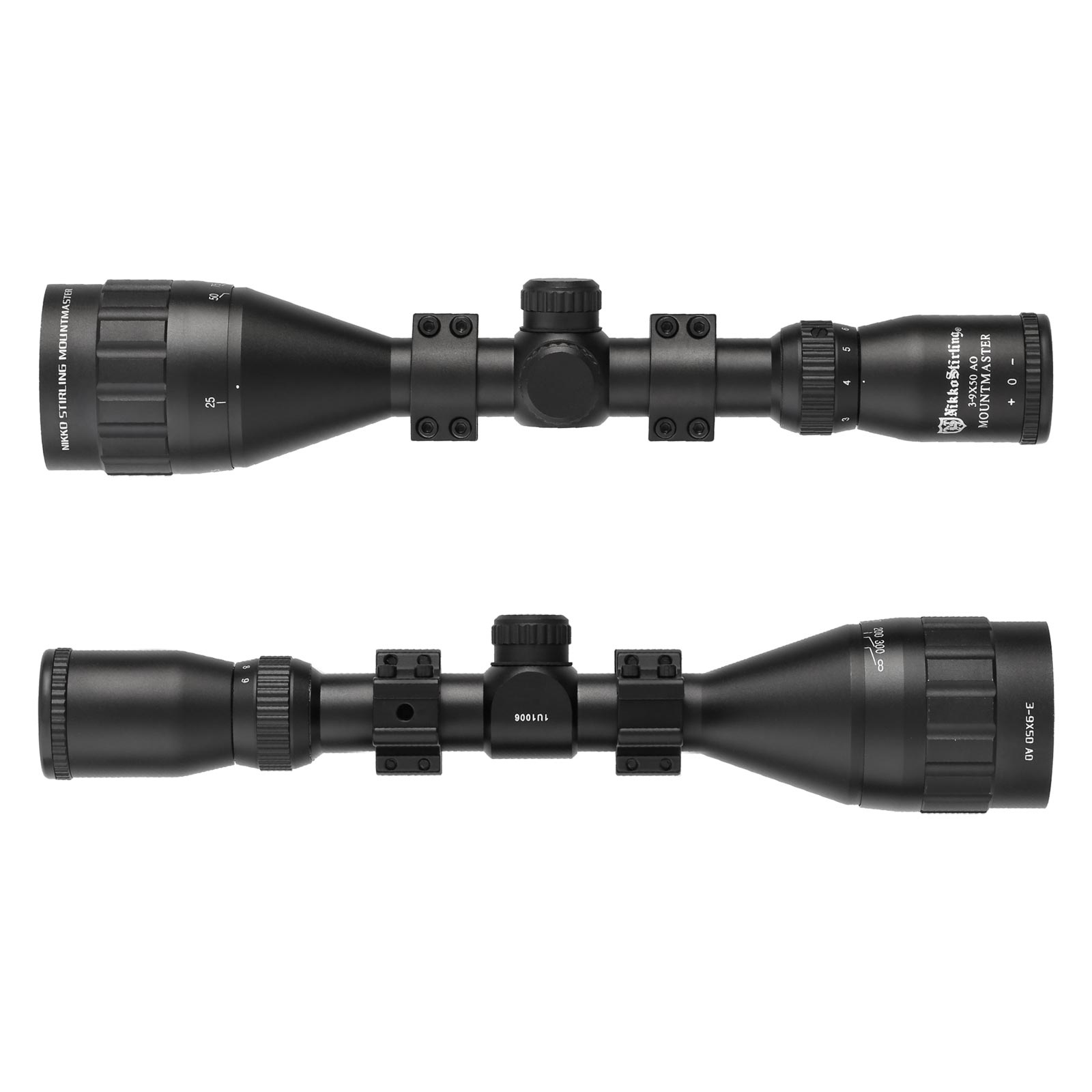 Nikko Stirling Zielfernrohr Mountmaster AO 3-9x50 Half Mil Dot