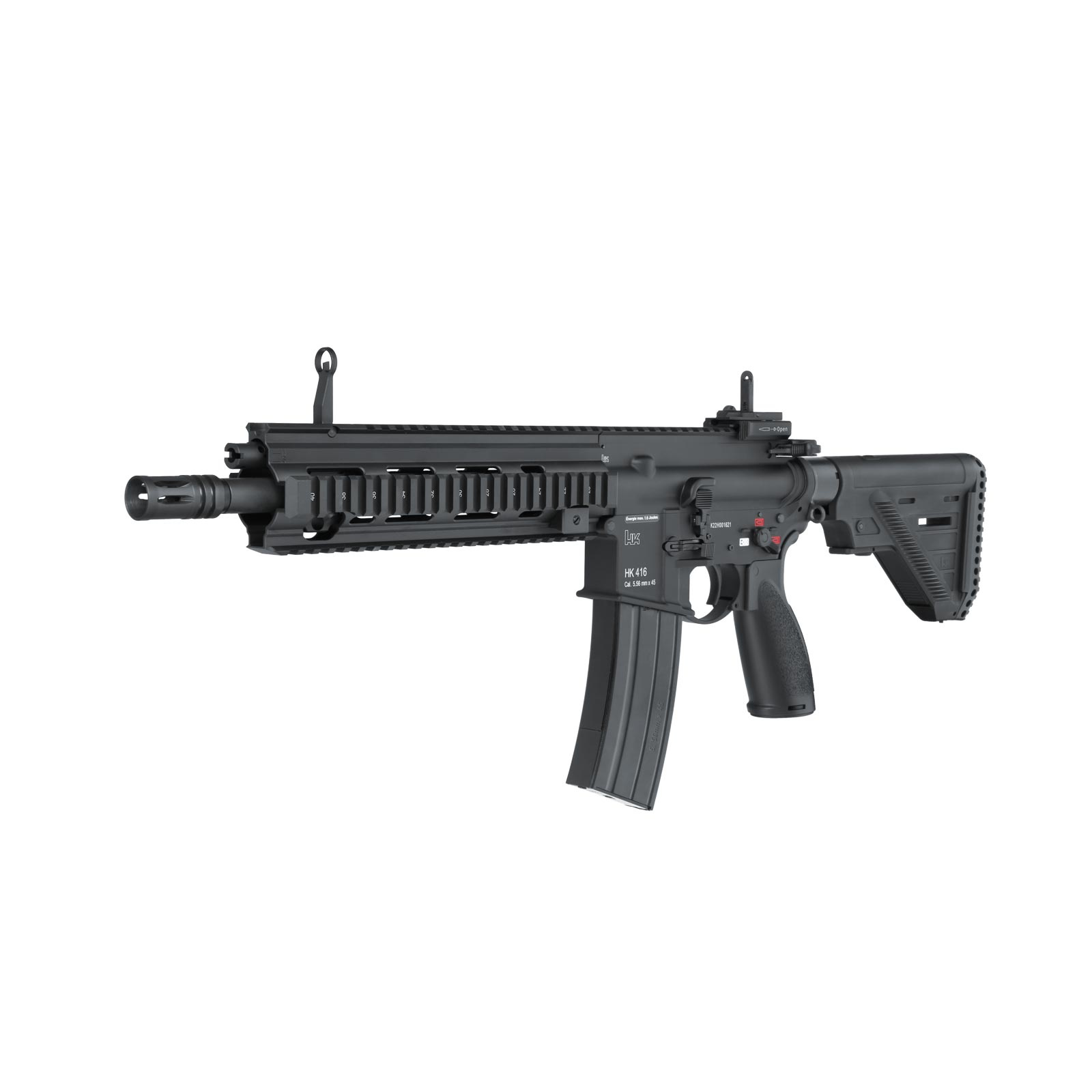 Heckler & Koch HK416 A5 Schwarz Vollmetall Softair-Gewehr Kaliber 6 m