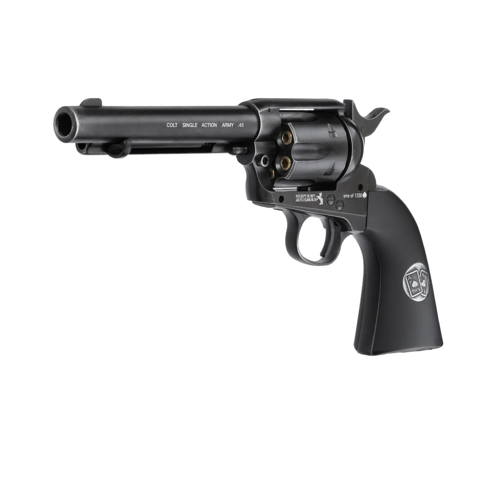 Colt Single Action Army® SAA Double Aces Duel Set - Co2-Revolver Kali