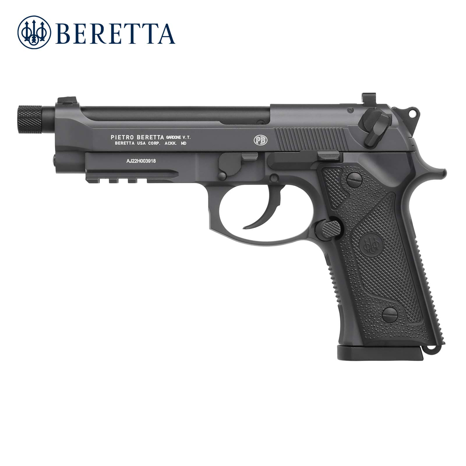 Beretta M9A3 FM Black-Gray 4,5 mm Stahl BB Co2-Pistole Blow Back (P18