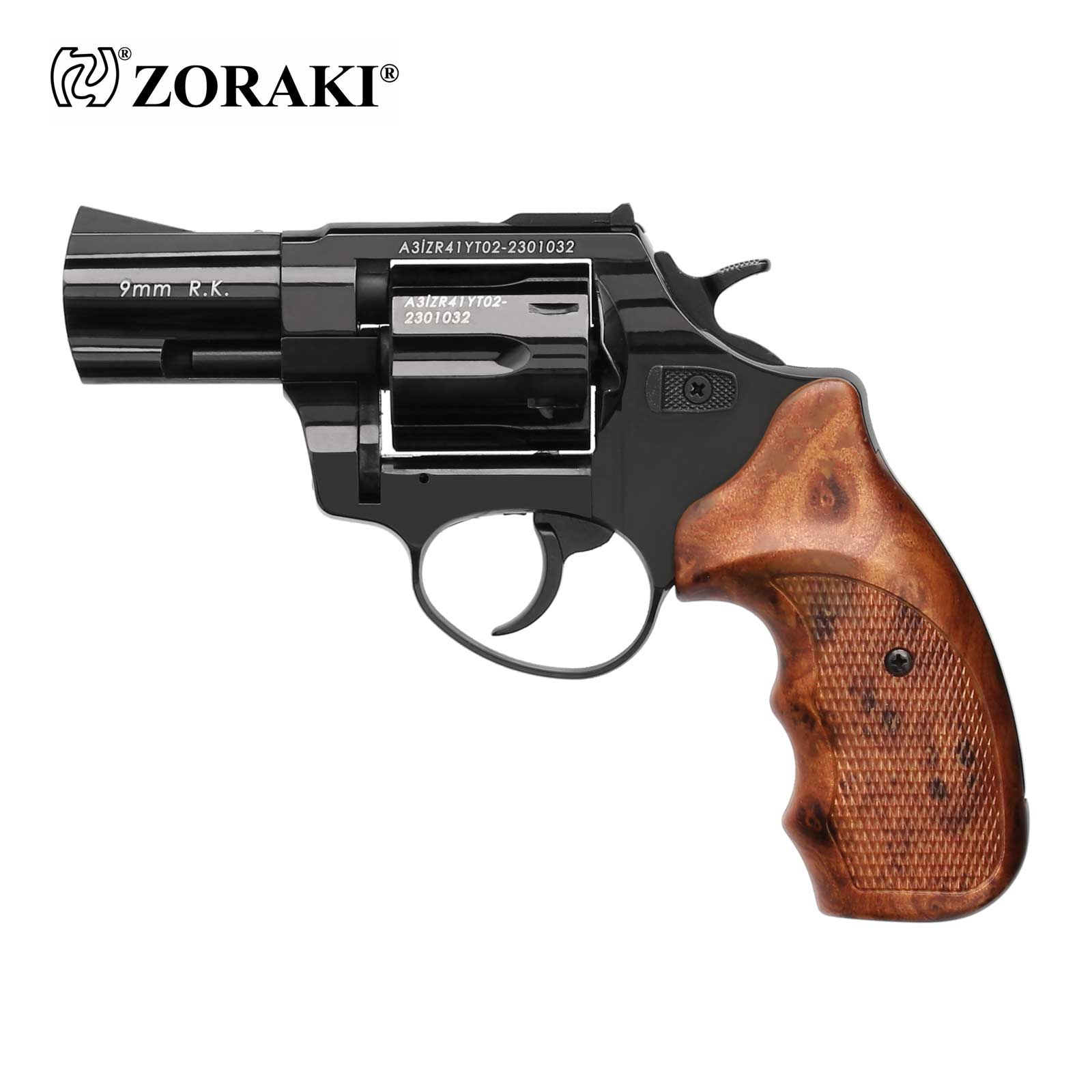 Zoraki R1 2,5 Zoll Lauf Schreckschuss Revolver Shiny Special 9 mm R.K
