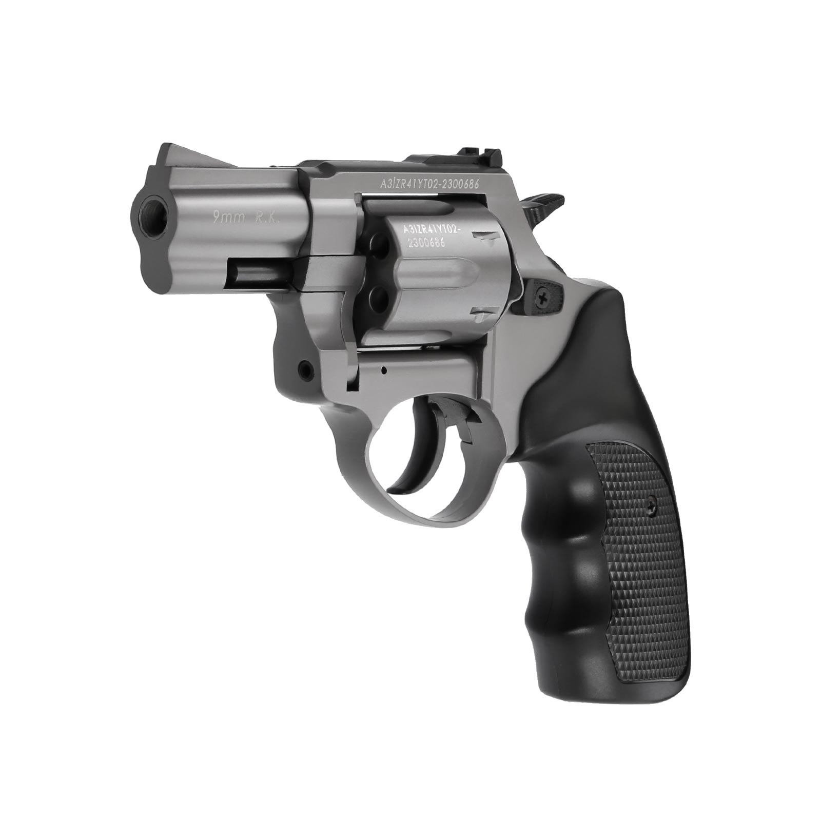 SET Zoraki R1 2,5 Zoll Lauf Schreckschuss Revolver Titan 9 mm R.K. (P