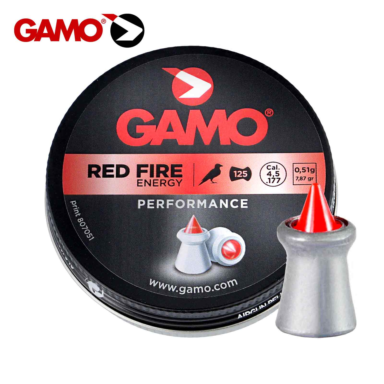 Diabolo Gamo Red Fire 5.5 Plombs GAMO RED FIRE 5,5 Calibre 22 ...