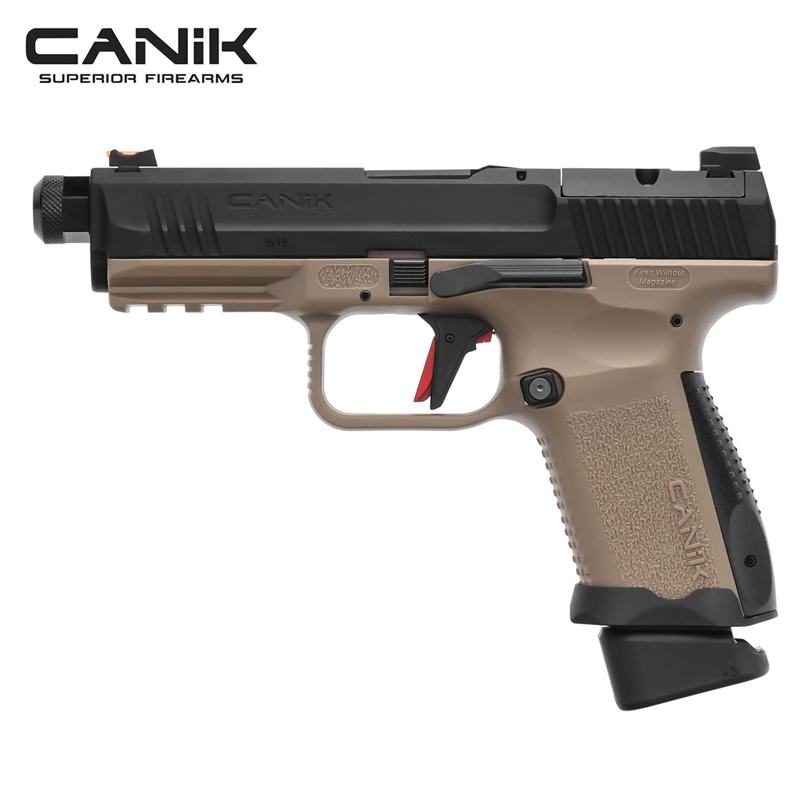 Canik TP 9 Elite Combat Softair-Pistole Bicolor Kaliber 6 mm BB Gas B