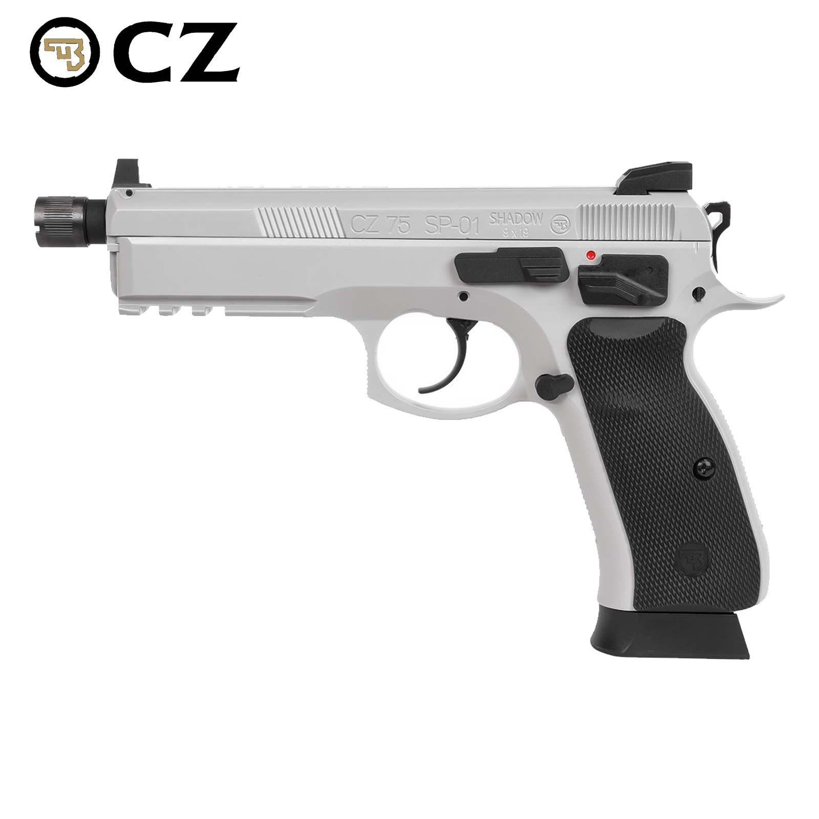 CZ 75 SP-01 Shadow Softair-Co2-Pistole Urban Grey Kaliber 6 mm BB Blo