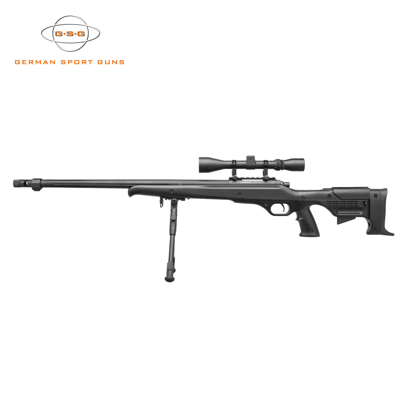 GSG MB11 Sniper Softair-Gewehr Kaliber 6 mm BB Federdruck Schwarz (P1