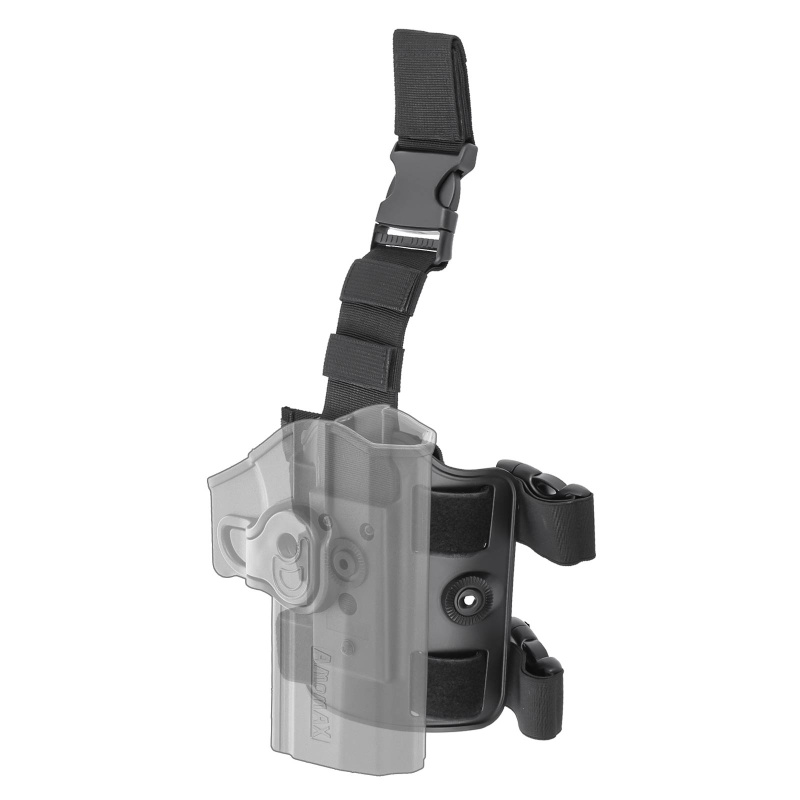 Amomax Drop-Leg Holster Platform Schwarz - passend für Amomax Tactica