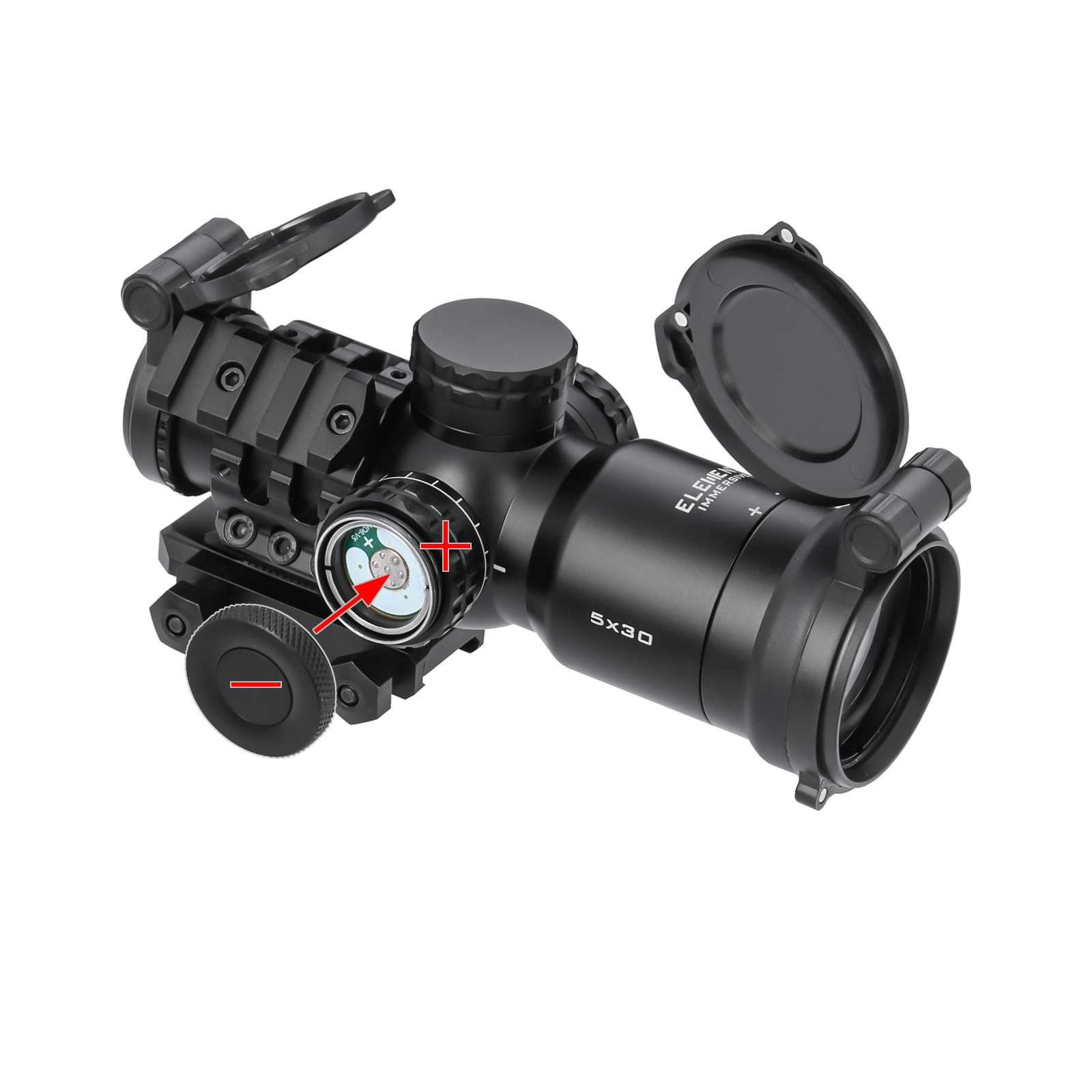 Element Optics Immersive 5x30 LPR-1D MRAD Prismenvisier / Zielfernroh