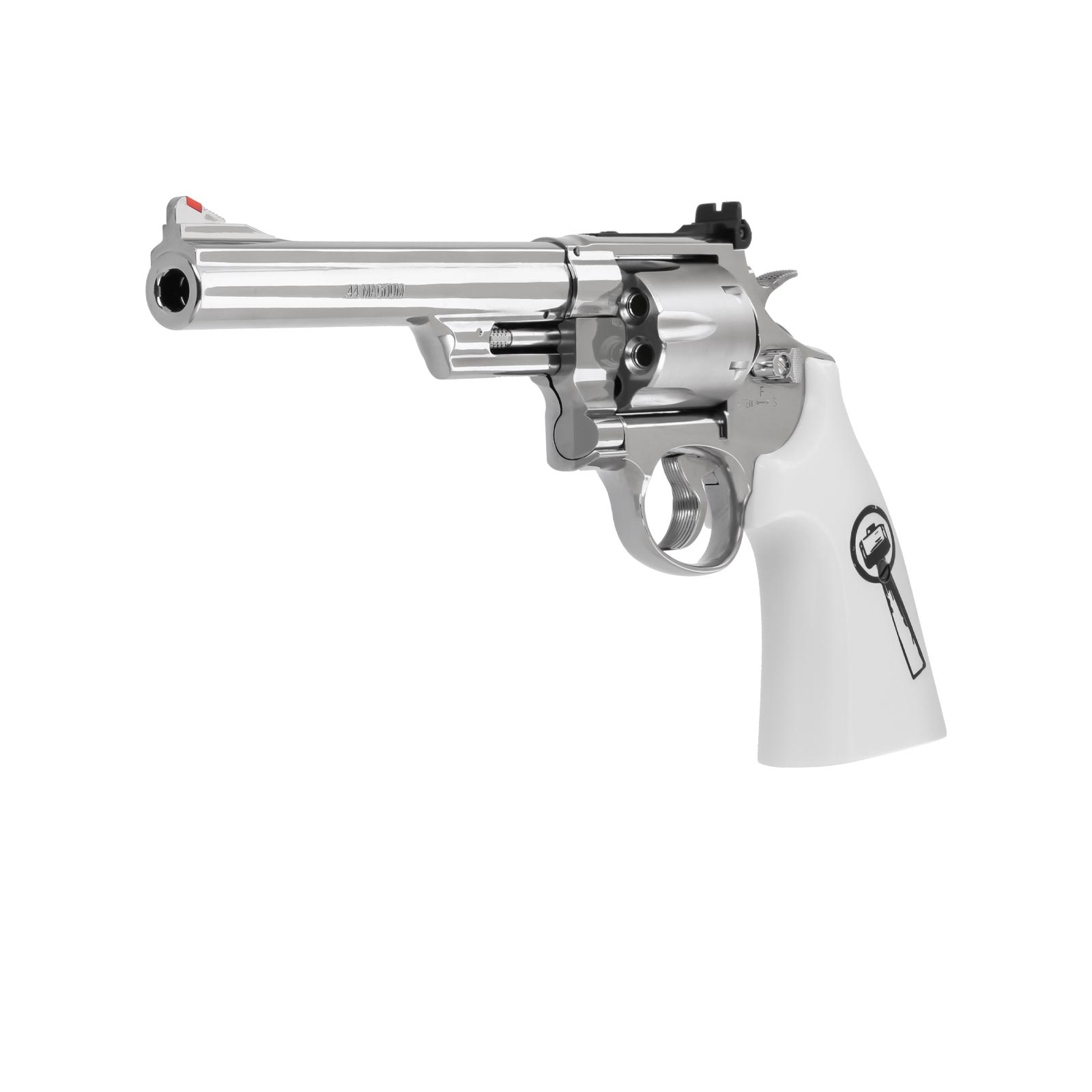 Smith & Wesson 629 Trust Me 5 Zoll Steel-Finish Co2-Revolver Kaliber