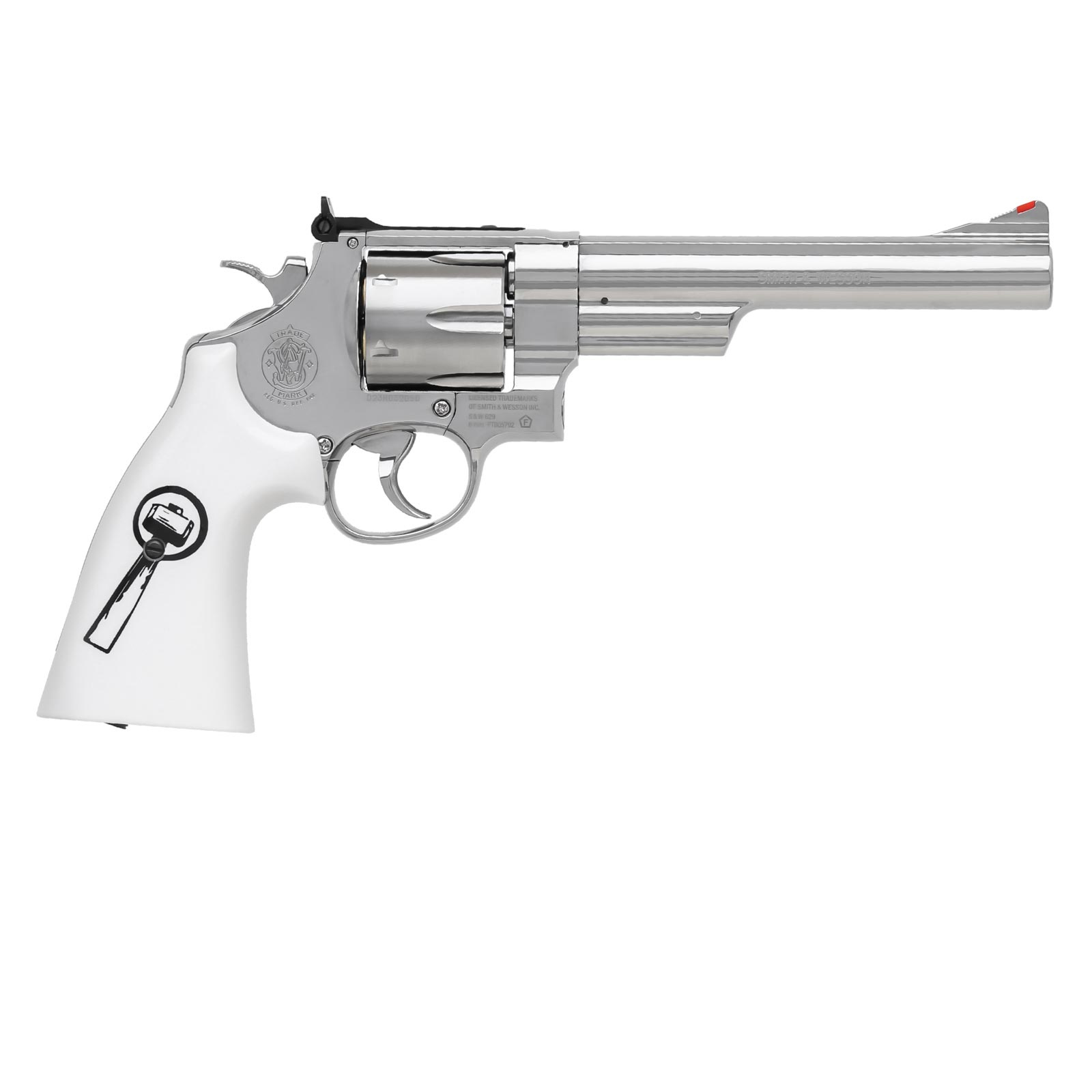 SET Smith & Wesson 629 Trust Me 5 Zoll Steel-Finish Co2-Revolver Kali