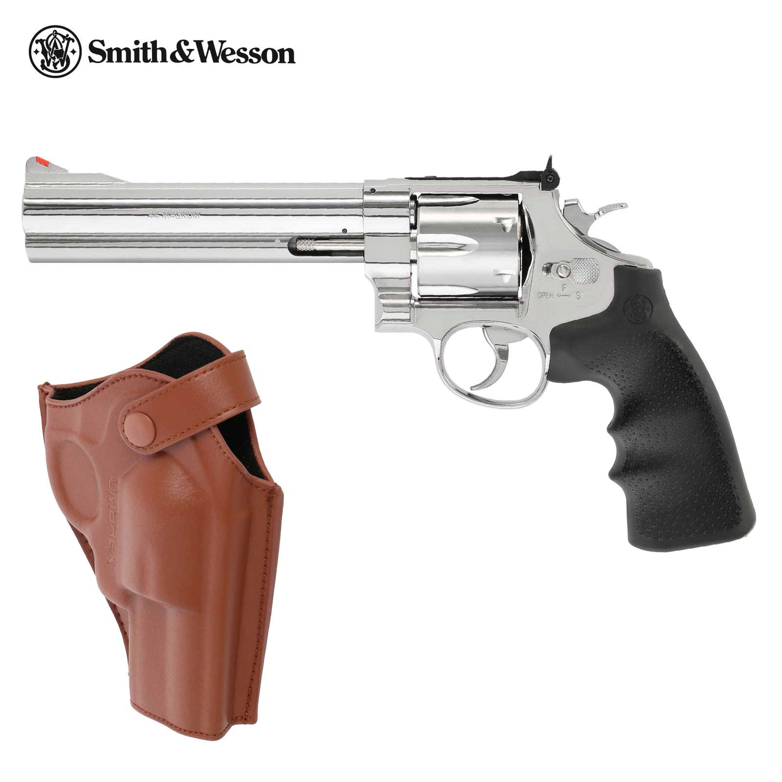 Holsterset Smith & Wesson 629 Classic 6,5 Zoll Steel-Finish Co2-Revol