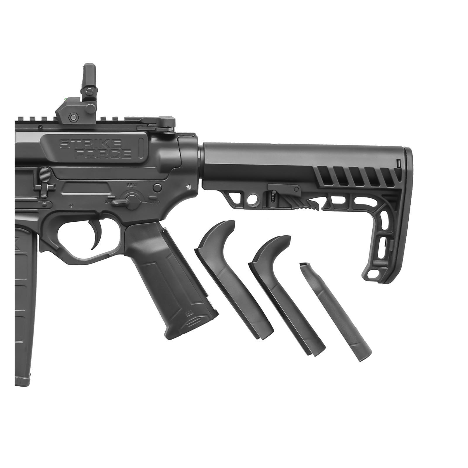 UX Strike Force 4,5 mm Stahl BB Co2 Gewehr Blowback (P18)