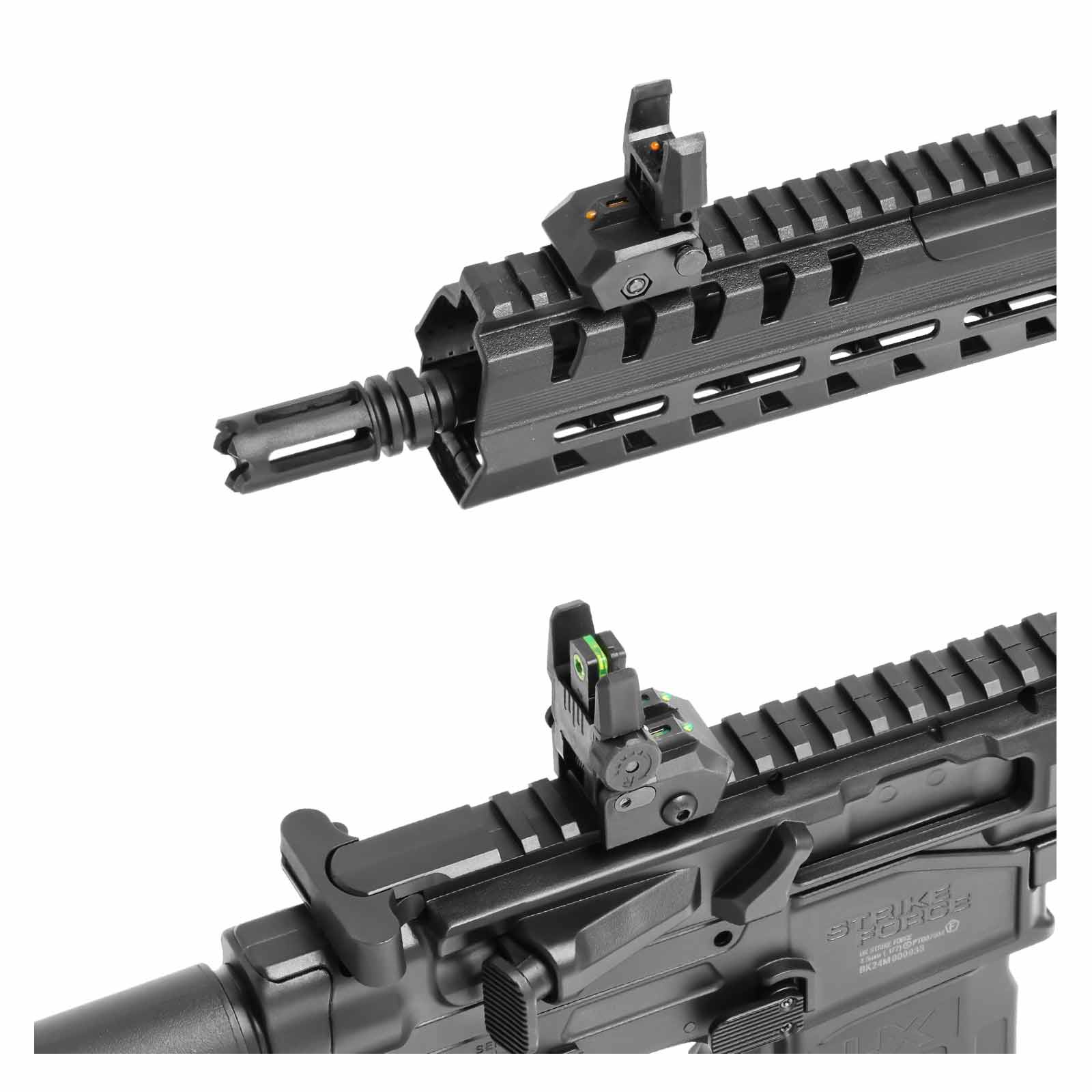 UX Strike Force 4,5 mm Stahl BB Co2 Gewehr Blowback (P18)