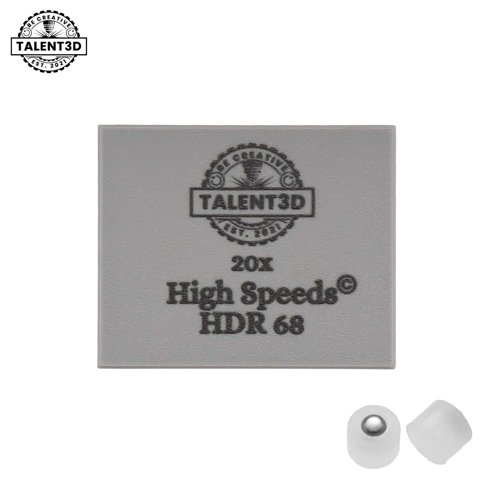 Talent3D High Speeds Munition für HDR68 - Kal .68 - 20 Stück