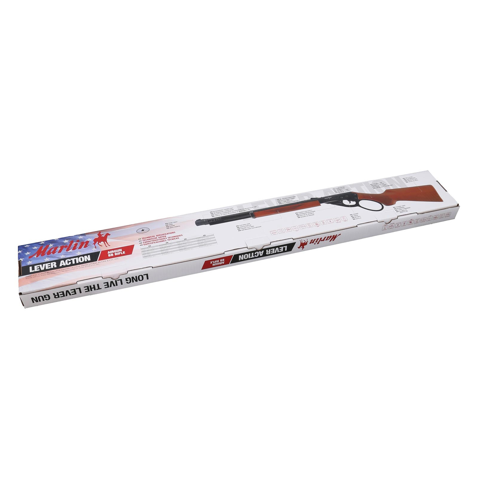 Marlin Lever Action BB Rifle Wood - Unterhebelspanner Luftgewehr 4,5