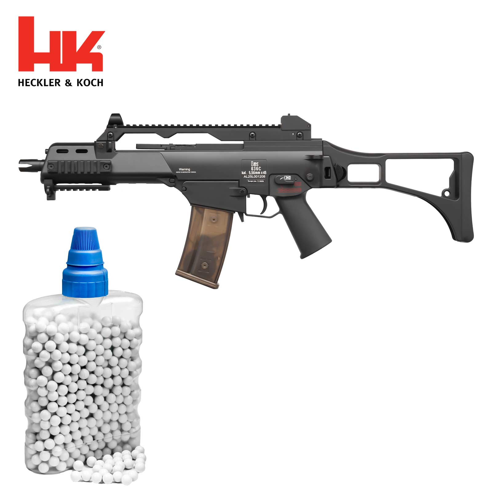 SET Heckler & Koch G36 C Sportsline EyeTrace S-AEG Softair-Gewehr 6 m