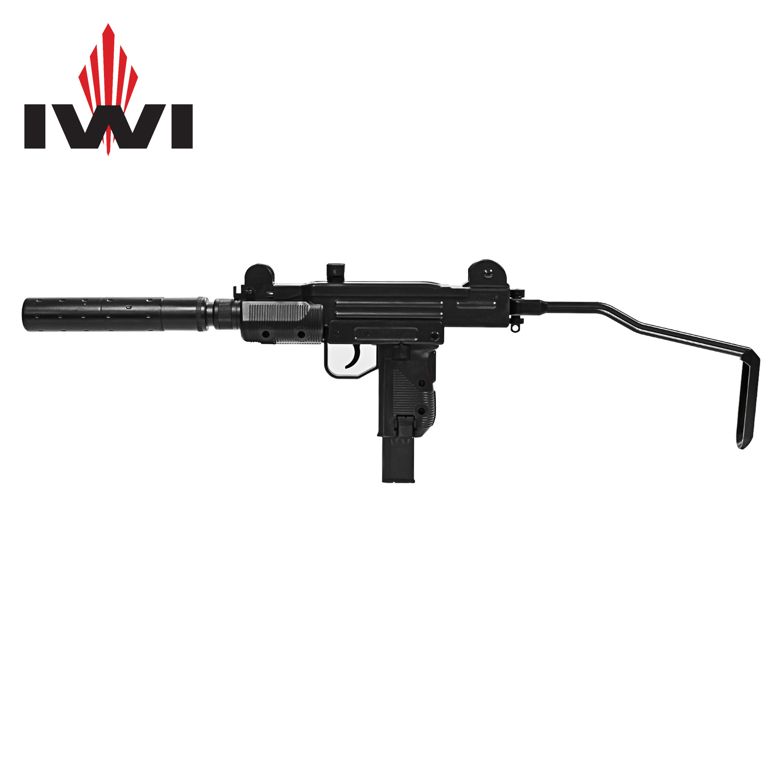 IWI Mini UZI - 4,5 mm Stahl BB Co2 Blowback Maschinenpistole